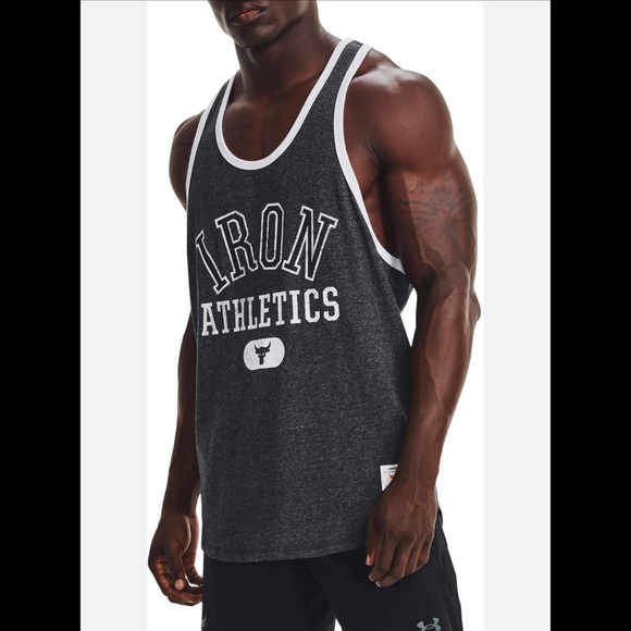 Under Armour | Shirts | Nwt Under Armour Project Rock Iron Athletics ...